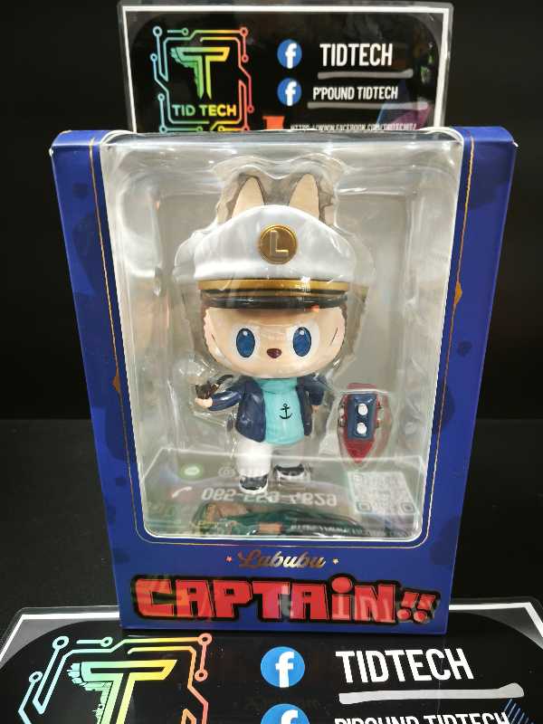 (เช็คการ์ด) Pop Mart LABUBU Captain Figurine | ของแท้