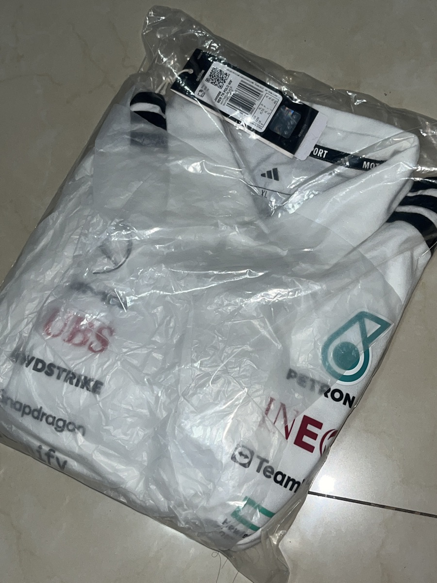 adidas Mercedes - Amg Petronas Formula One Team Polo Shirt White ...