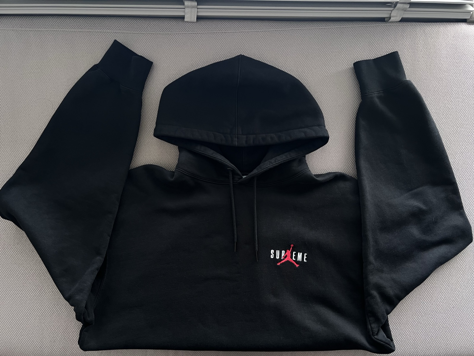 Buy Supreme Jordan Hooded Sweatshirt Black (FW24) | SASOM Buy Supreme Jordan Hooded Sweatshirt Black (FW24) | SASOM