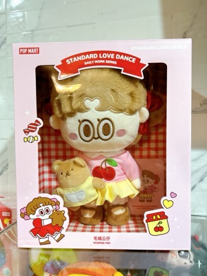 Pop Mart Standard Love Dance Daily Work Series-Plush Toy