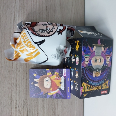(เช็คการ์ด) Pop Mart LABUBU Leo (The Monsters Constellation Series)