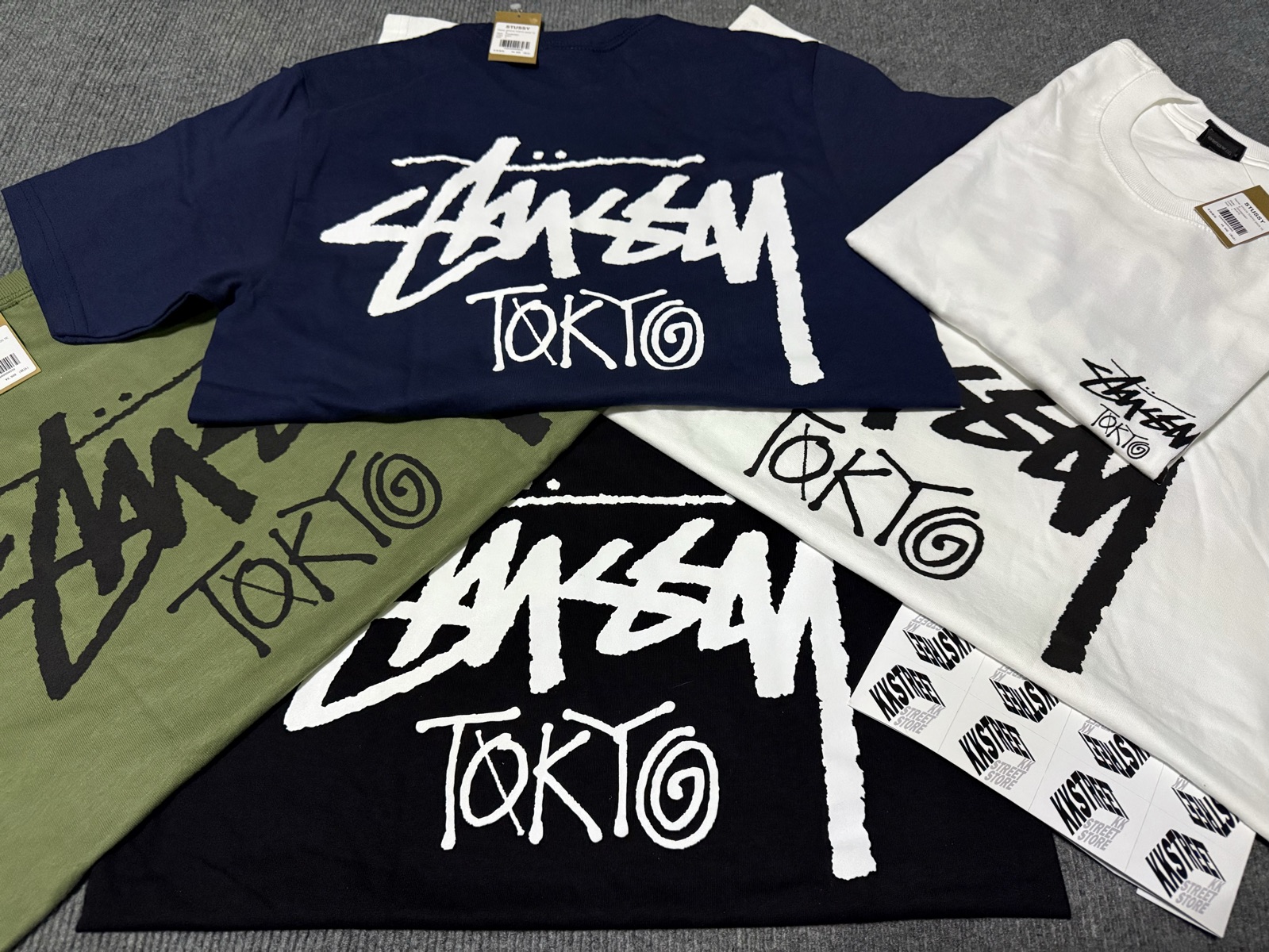 Stussy Tokyo tee White 2024 Shop Authentic at SASOM