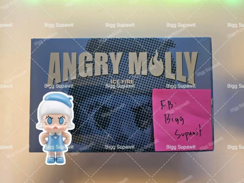 Buy & Sell Pop Mart Angry Molly Ice Fire | 100% Authentic