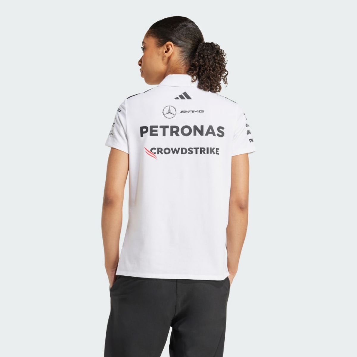 adidas Mercedes - Amg Petronas Formula One Team Polo Shirt White ...